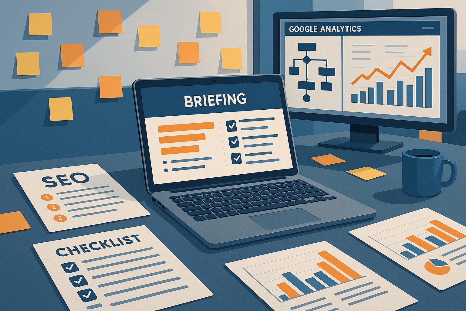 Elementos clave de un briefing de contenidos SEO (2024) – Mejores Prácticas