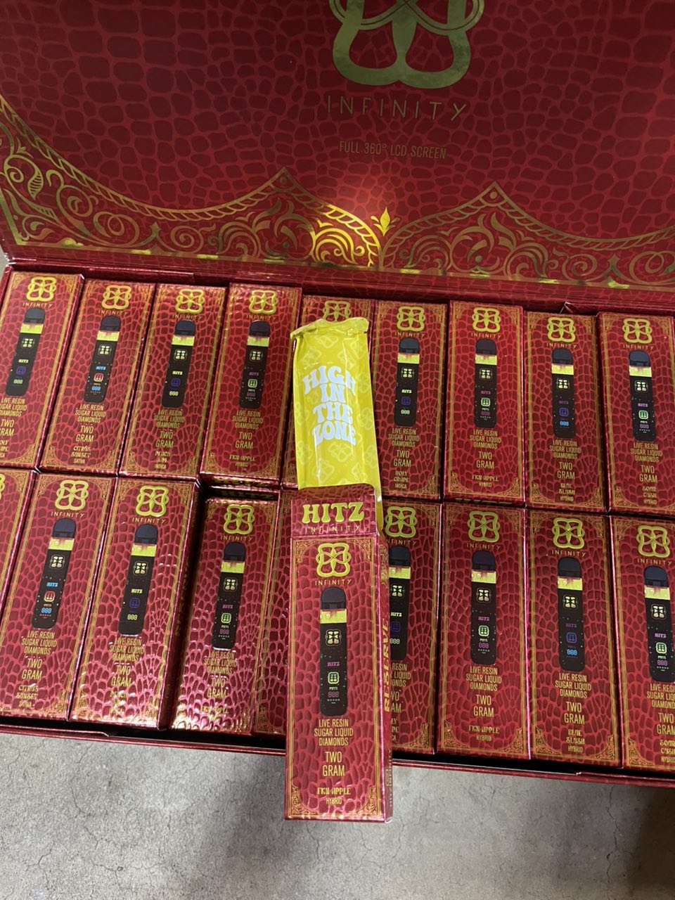 Hitz Infinity 2G Disposable Vape: Design & Build Quality