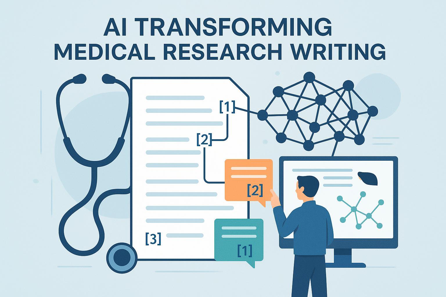 How AI Medical Research Writing Tools Are Transforming Academia in 2025