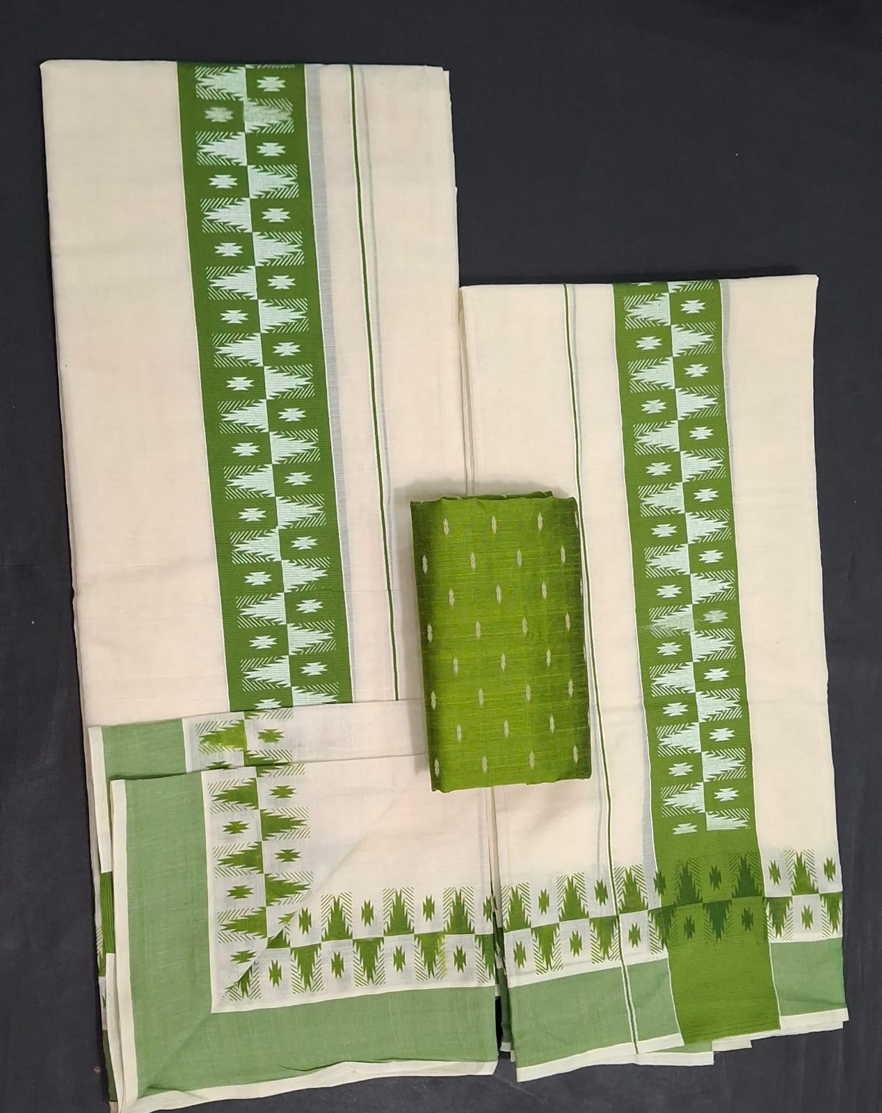 Balaramapuram Handloom Set Mundu New Collections at Rithu Looms
