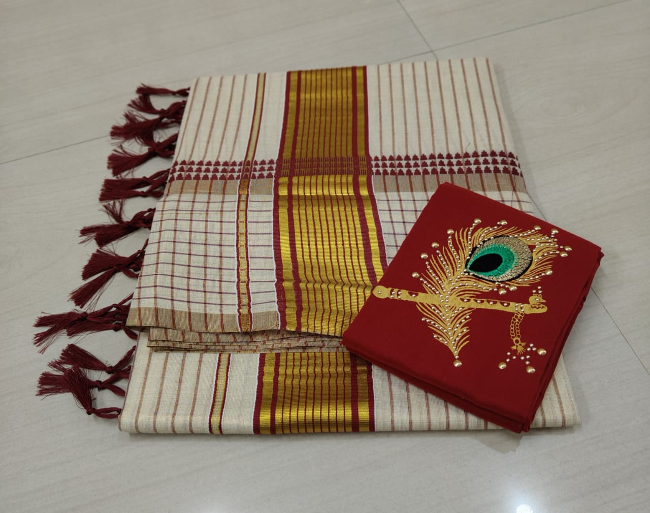 Balaramapuram Handloom Sarees at Rithu Looms