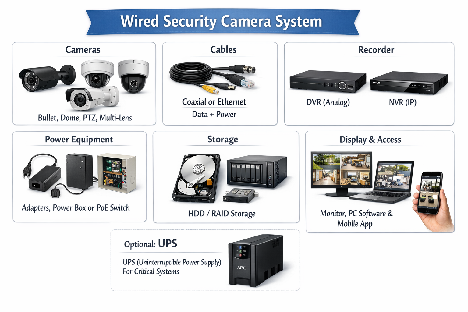 How Wired Security Cameras Work | Complete CCTV Guide for Installers ...