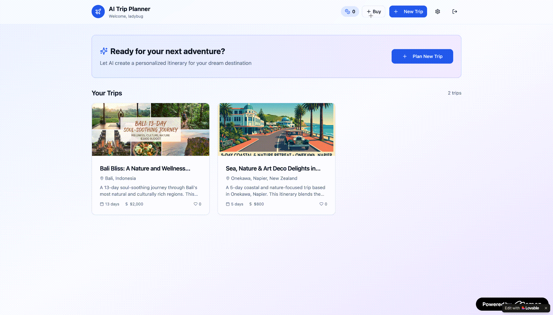How to Build a Custom AI Trip Planner: Connecting Lovable (Frontend) to ...