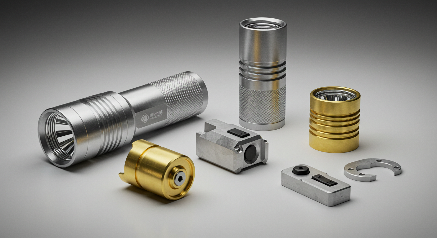 How CNC Machine Online Enhances Precision in Flashlight Metal Parts