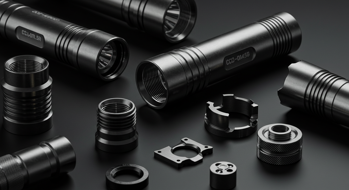 The Role of CNC Precision in Producing Reliable Flashlight Housing ...