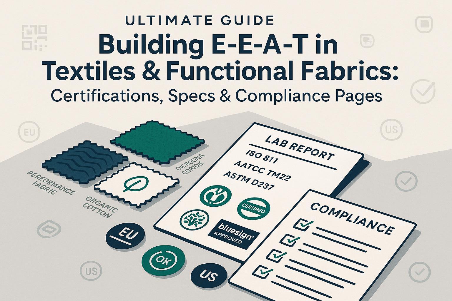 Ultimate Guide to E-E-A-T in Textiles: Certifications & Compliance