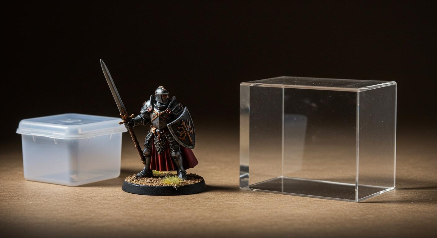 A Collector's Dilemma Plastic Box or Acrylic Glass Case