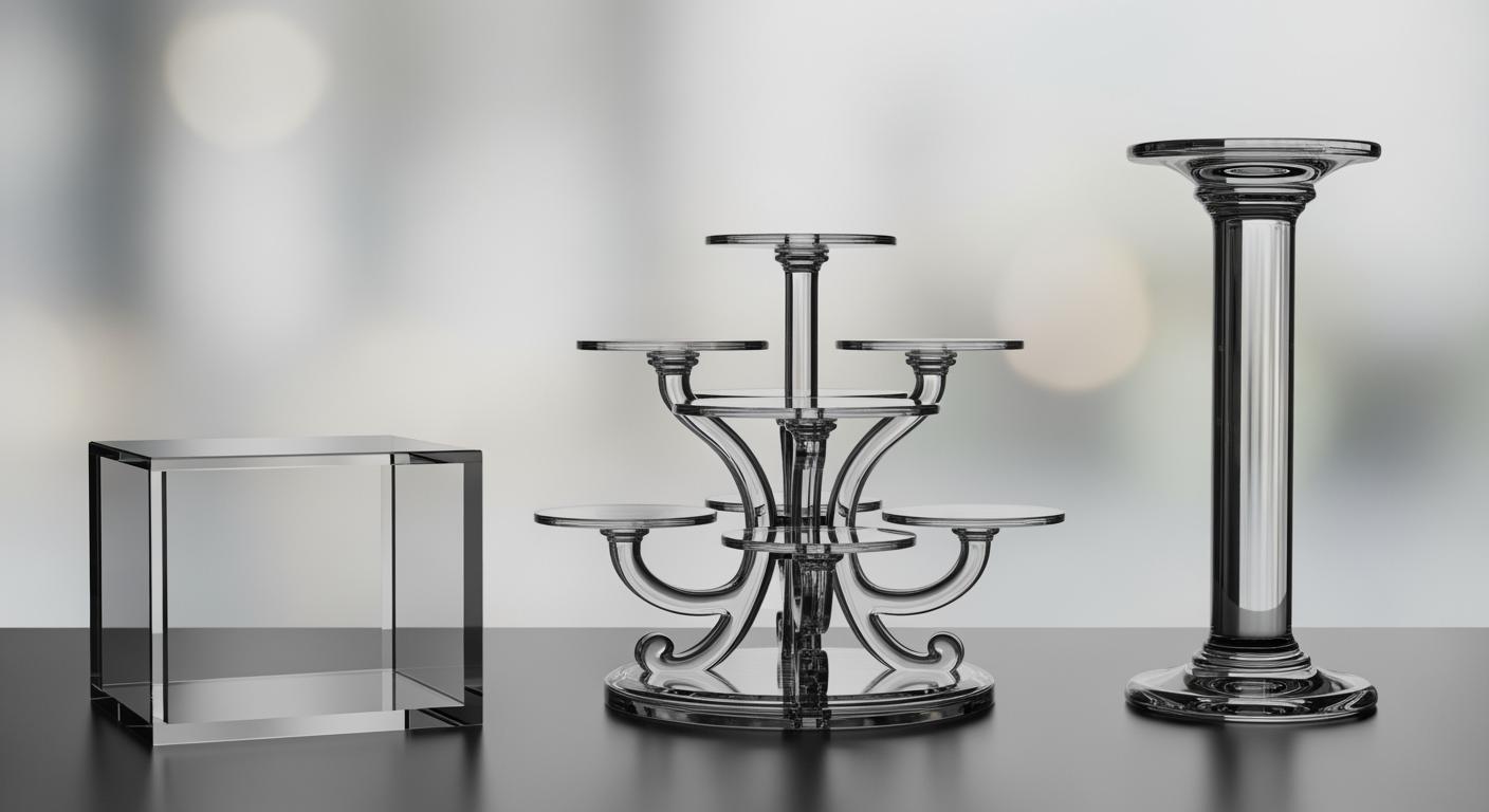 How to Match a Glass Display Stand to Your Brand's Aesthetic