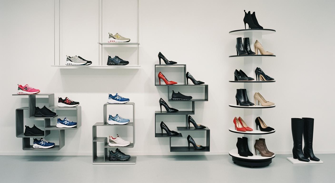 15 Innovative Shoe Display Shelves to Boost Your Sales