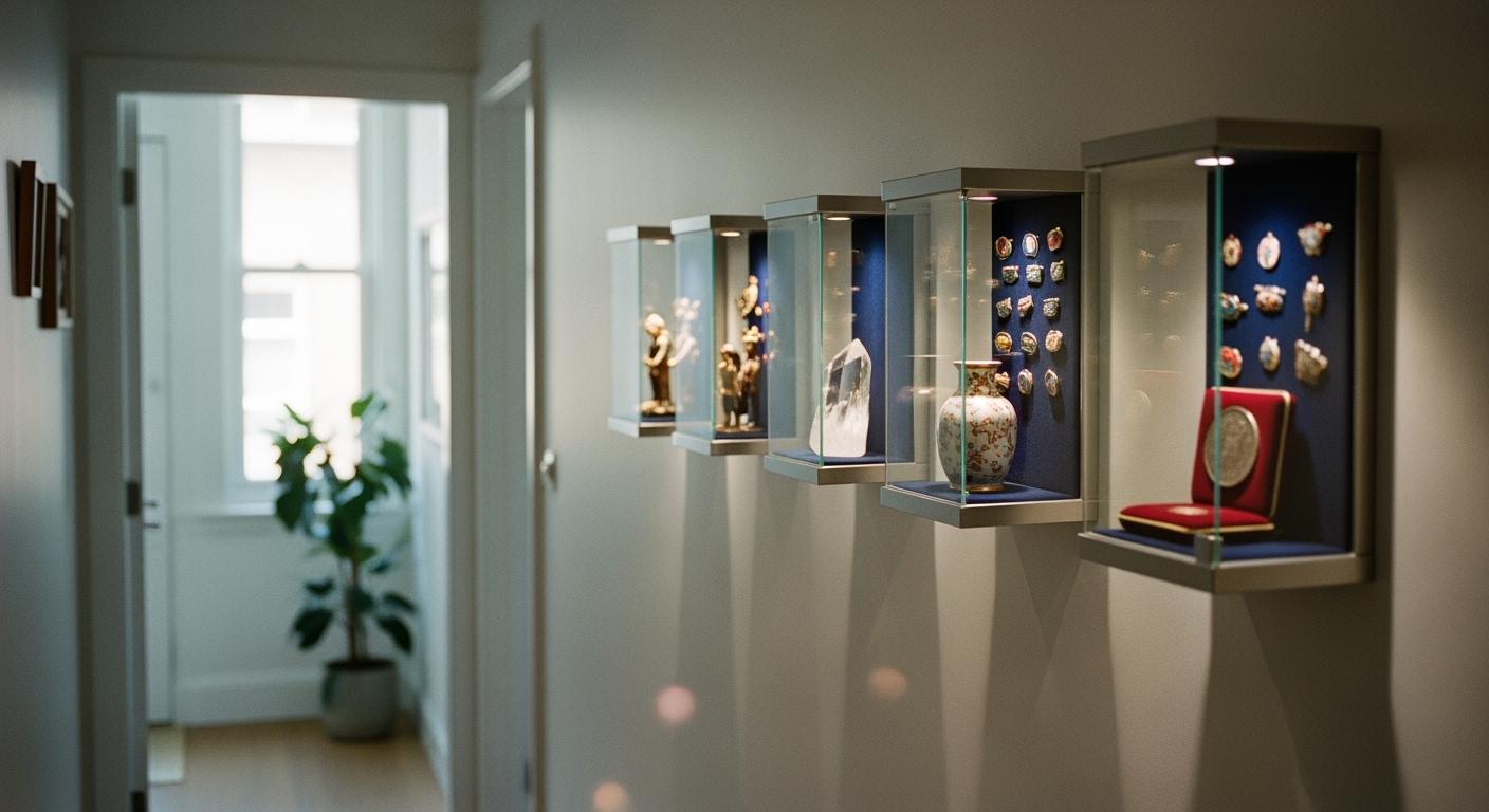 Our 5 Favorite Wall Hanging Display Cases for Tight Spots