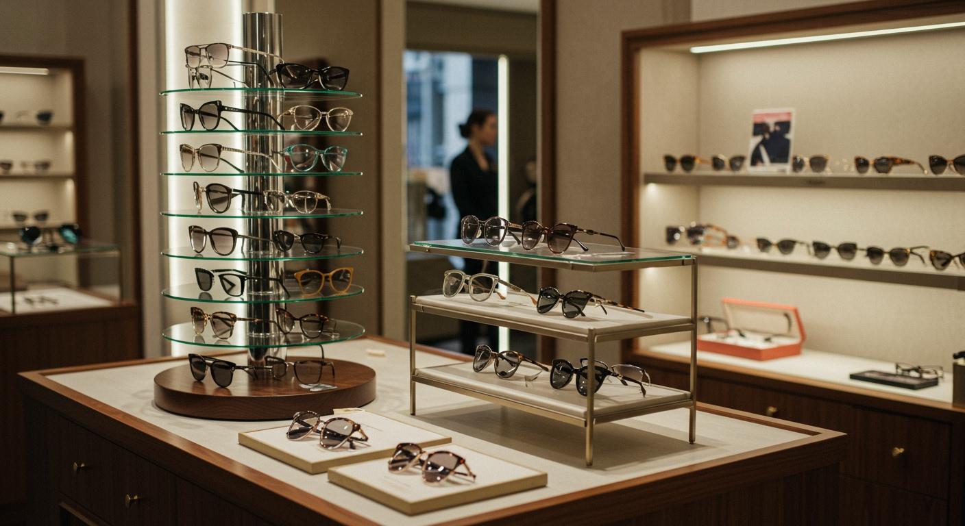 Increase Perceived Value with These 10 Sunglass Display Cases