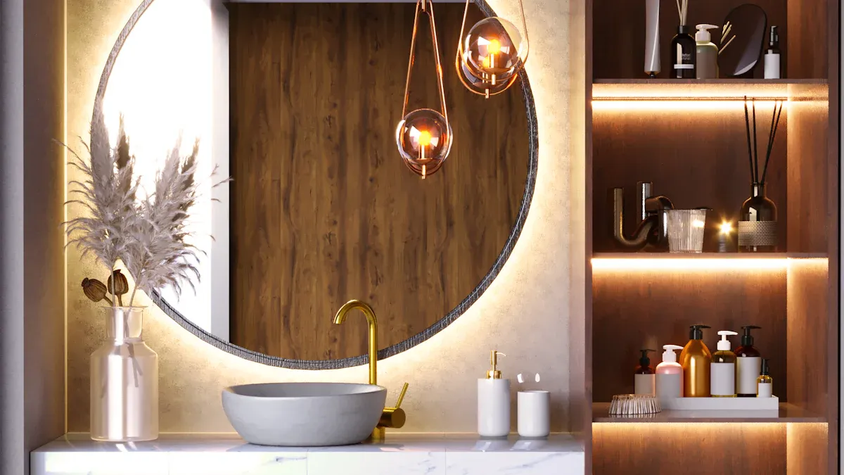 News - Transforming Hotel Baths 5 LED Mirror Customization Trends