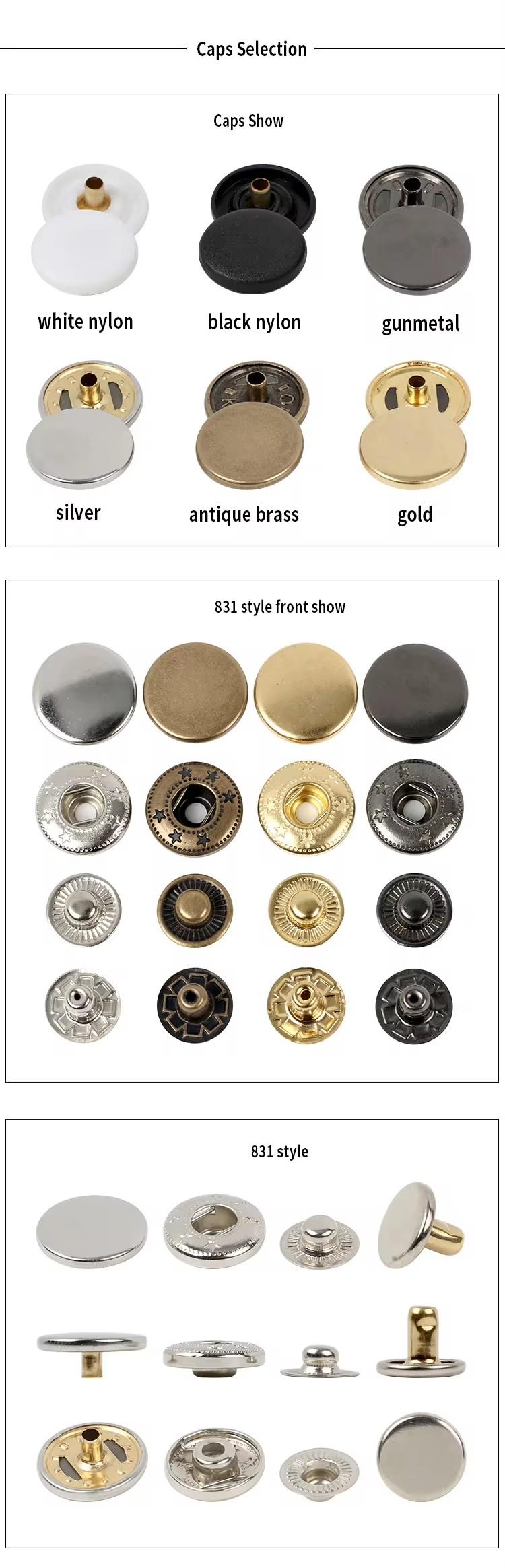 How Custom Metal Snap Buttons Solve Your Fastening Woes - TRAMIGO