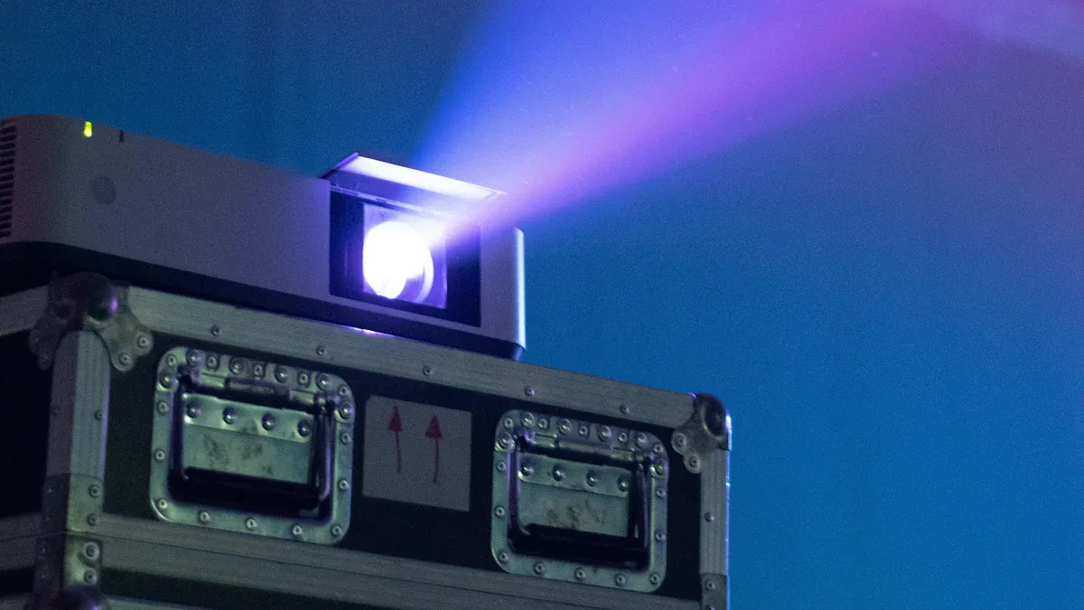 Selecting the appropriate Moving Head lighting configuration for large ...