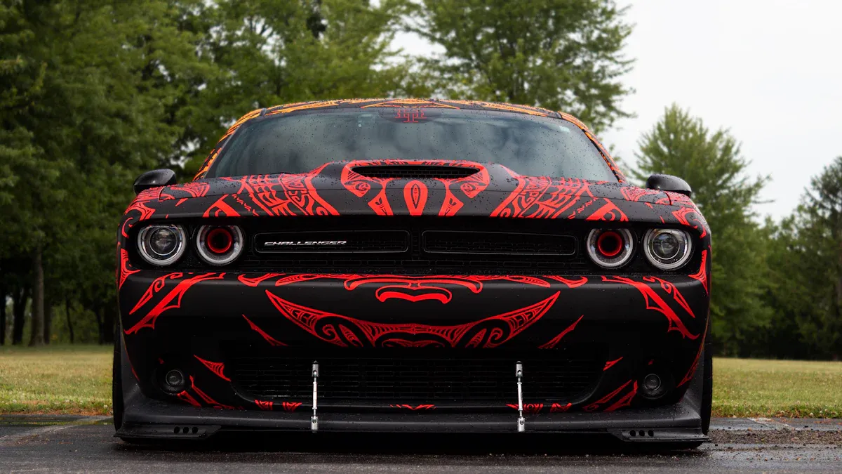 A Complete Guide to Dodge Challenger Vinyl Wraps 2025 - 10KWRAPS