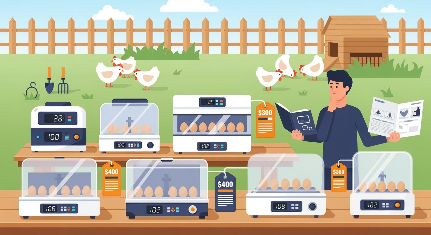 Egg Incubator Buying Guide 2025: Types, Features, Costs
