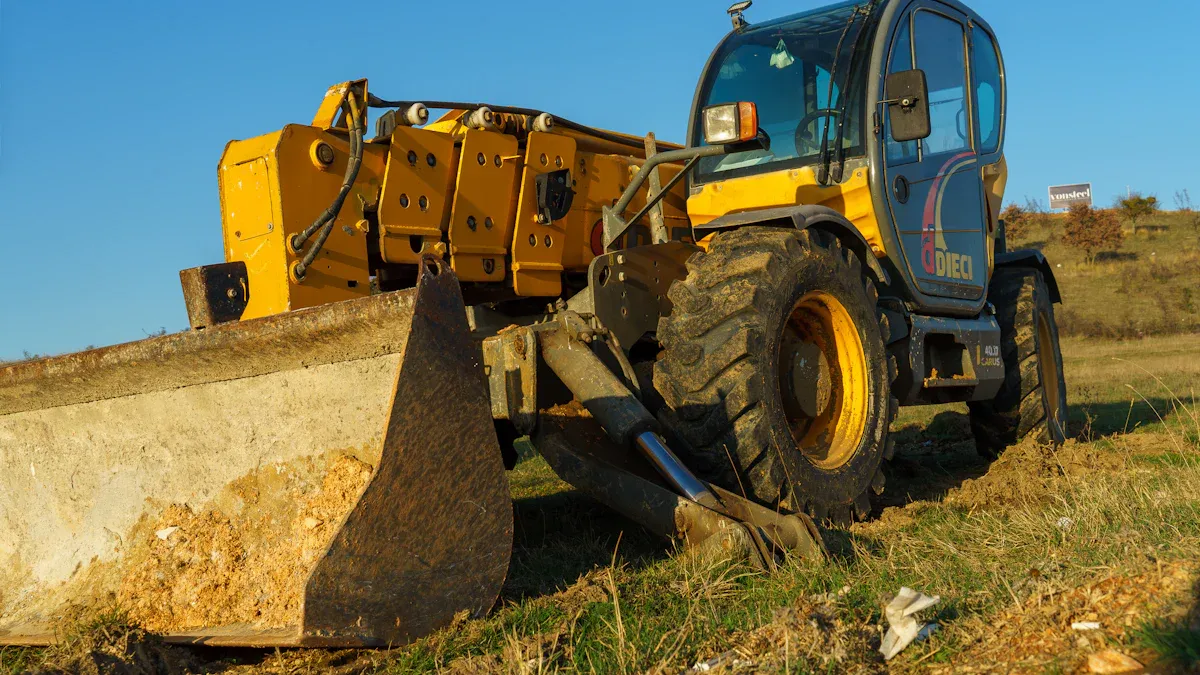 Key Components and Functions of Excavator Swing Bearings