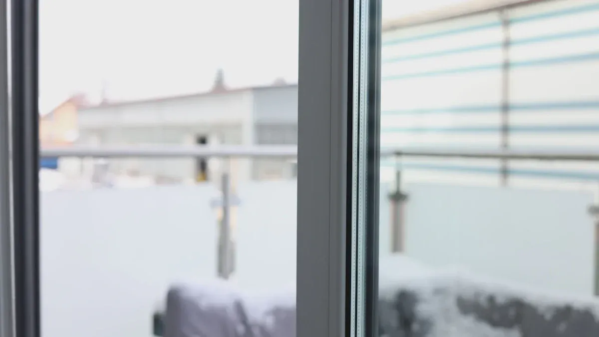 GM-W77 Heat-Insulating Aluminum Profiles vs PVC Wood Windows