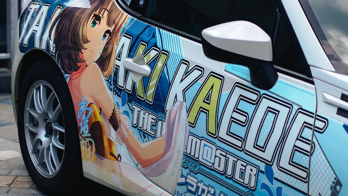 Turn Your Car Into a Moving Art Exhibit! 20 Popular Anime Car Decal ...