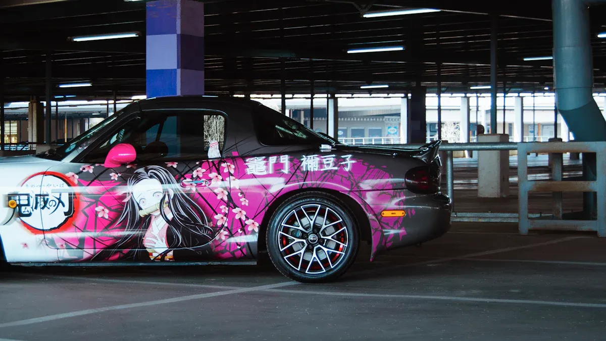 15 High-Impact Tips for Perfect Anime Car Decals - 10KWRAPS