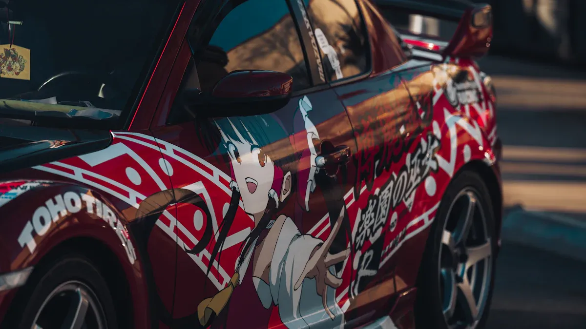Turn Your Car Into a Moving Art Exhibit! 20 Popular Anime Car Decal ...