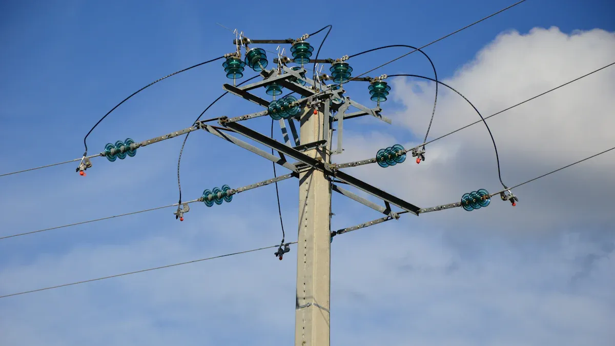 The Use Of Insulators In Transmission Lines - L&R Electric Group Co.,Ltd